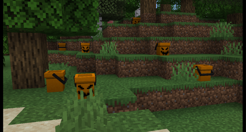 Candy Bucket [Halloween Candy Mod] | MCreator